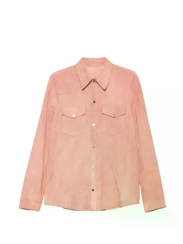 SALVATORE SANTORO Flap-pocket Shirt - Pink