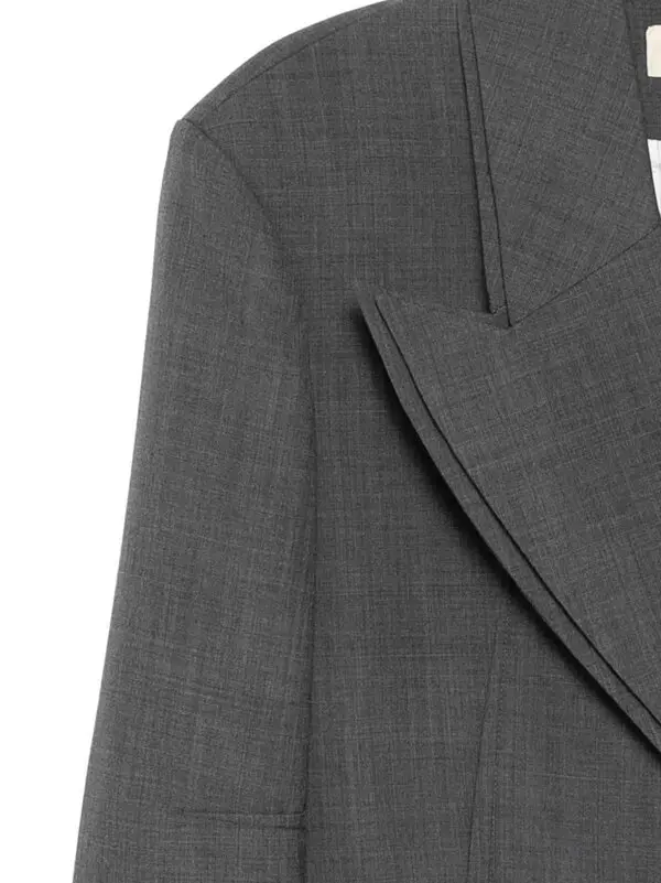 SHUSHU/TONG Peak-lapel Blazer