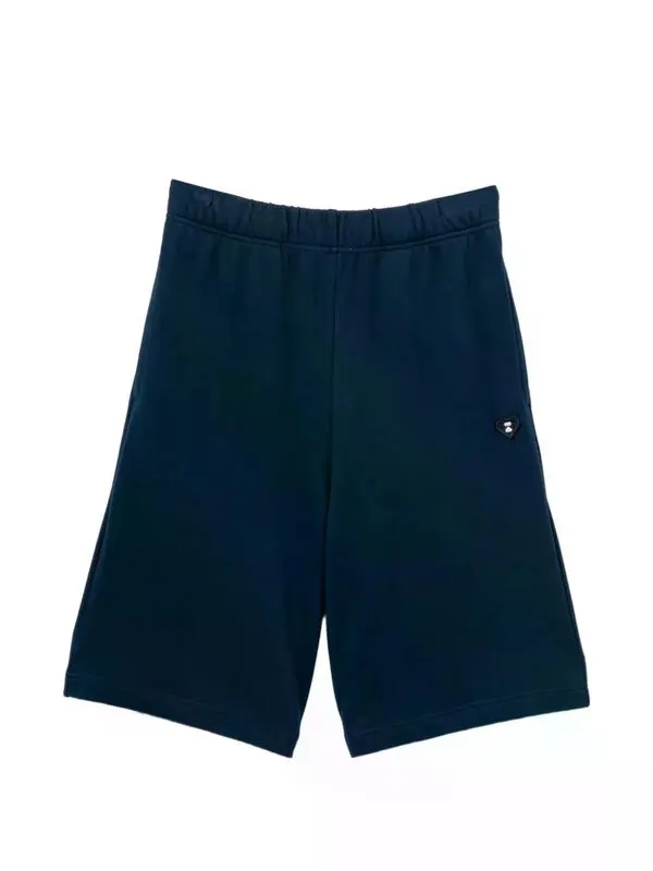AAPE BY *A BATHING APE Logo-patched Knee-length Shorts - Blue