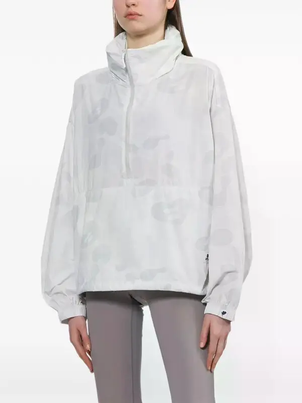AAPE BY *A BATHING APE Camouflage-print Jacket - White