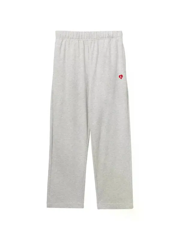 AAPE BY *A BATHING APE Logo-patched Straight-leg Track Pants - Grey