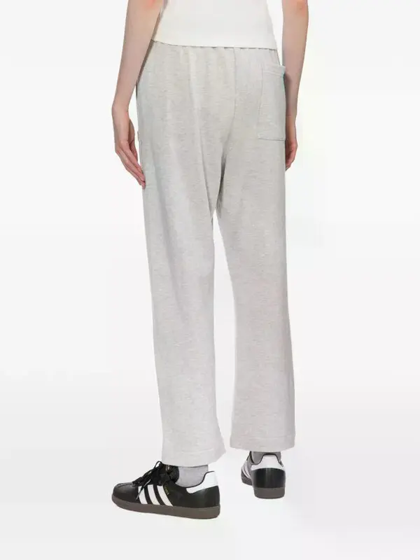 AAPE BY *A BATHING APE Logo-patched Straight-leg Track Pants - Grey