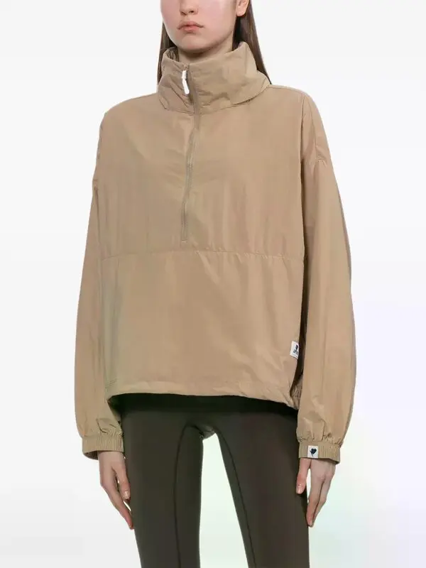 AAPE BY *A BATHING APE Logo-patch Jacket - Neutrals