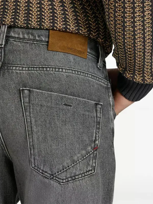 SLOWEAR Five-pocket Tapered Trousers - Grey