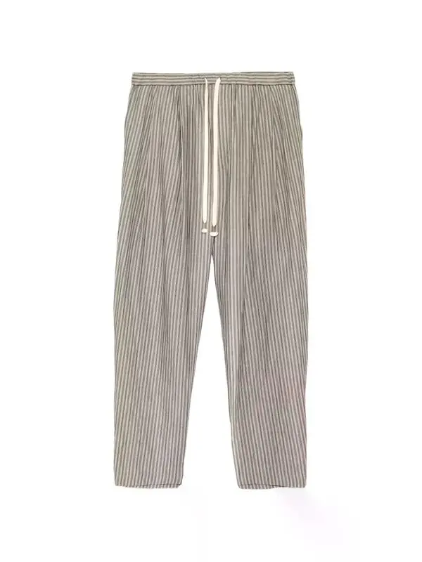 CALMLENCE Striped Trousers