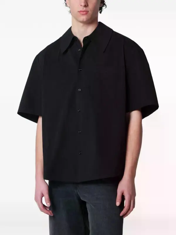 Séfr Waylon Wide-collar Shirt