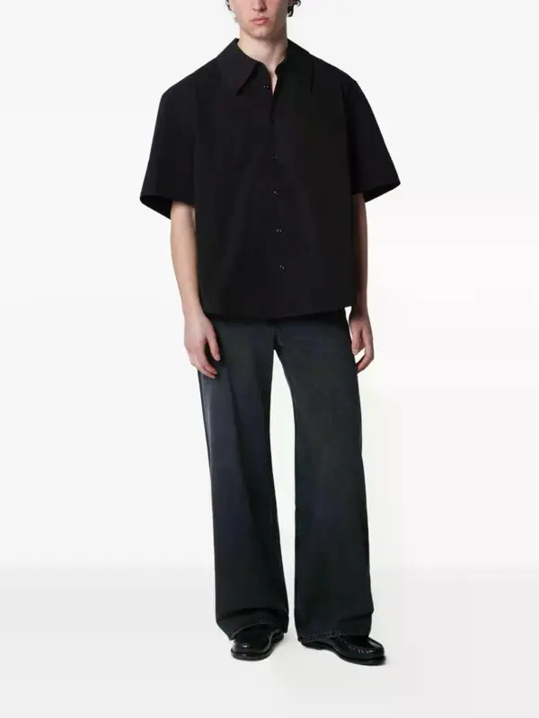 Séfr Waylon Wide-collar Shirt