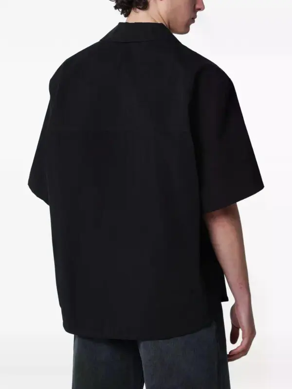 Séfr Waylon Wide-collar Shirt