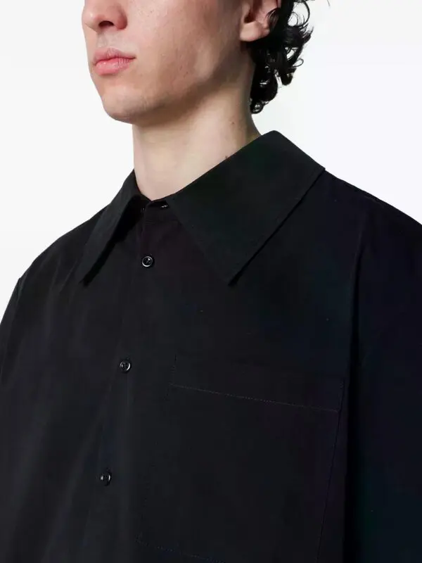 Séfr Waylon Wide-collar Shirt
