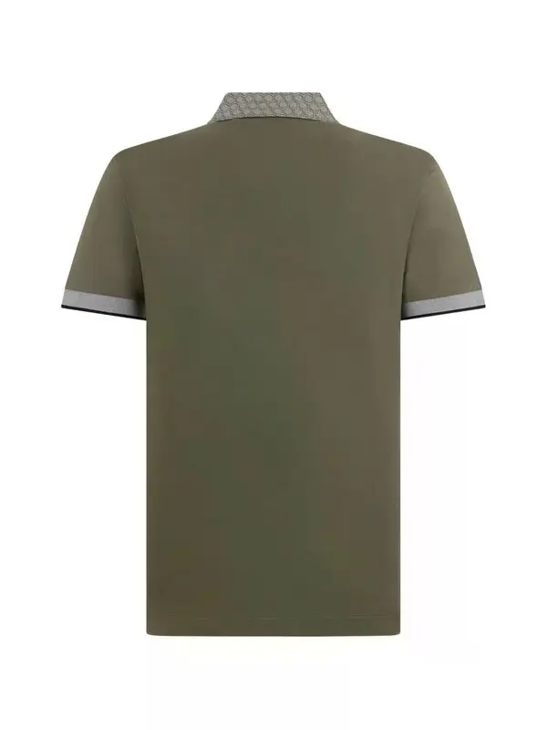BOSS Paddy Polo Shirt In Stretch-cotton Piqu - Green