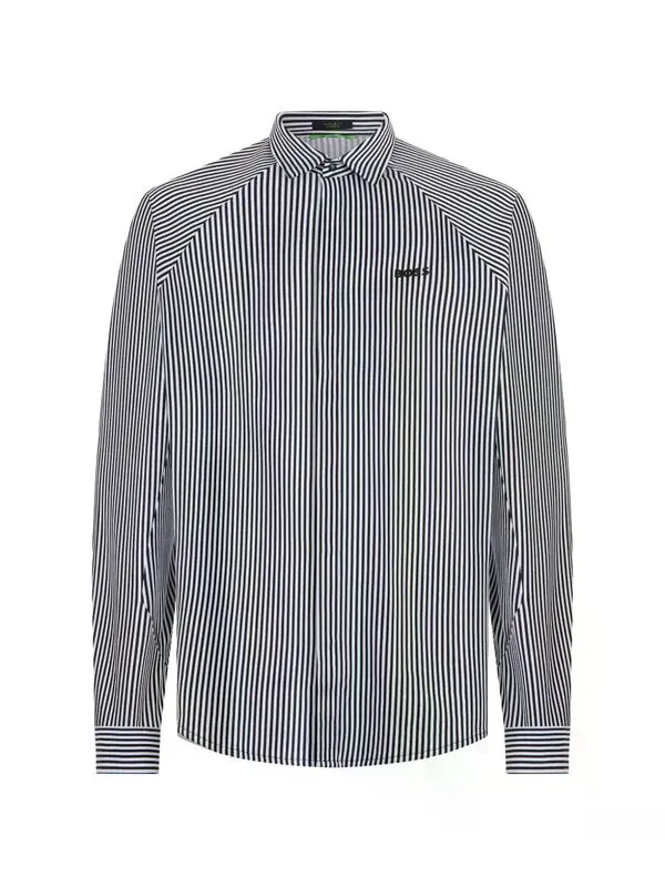 BOSS Long-sleeved Striped Shirt