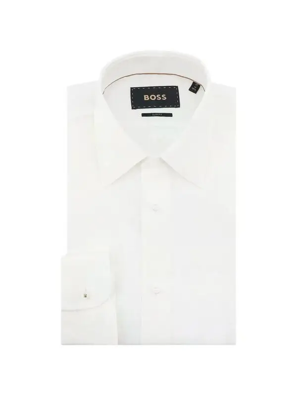 BOSS Cotton Shirt - White