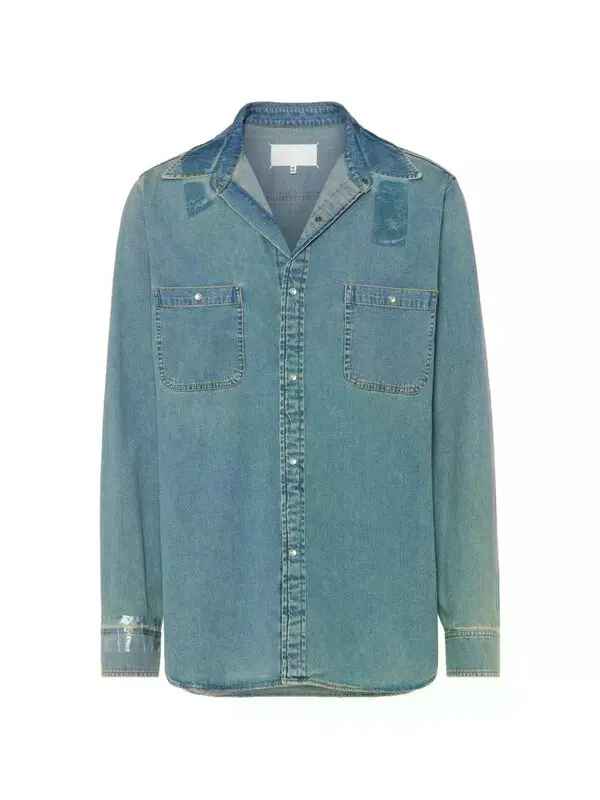 MAISON MARGIELA Long-sleeves Shirt - Blue