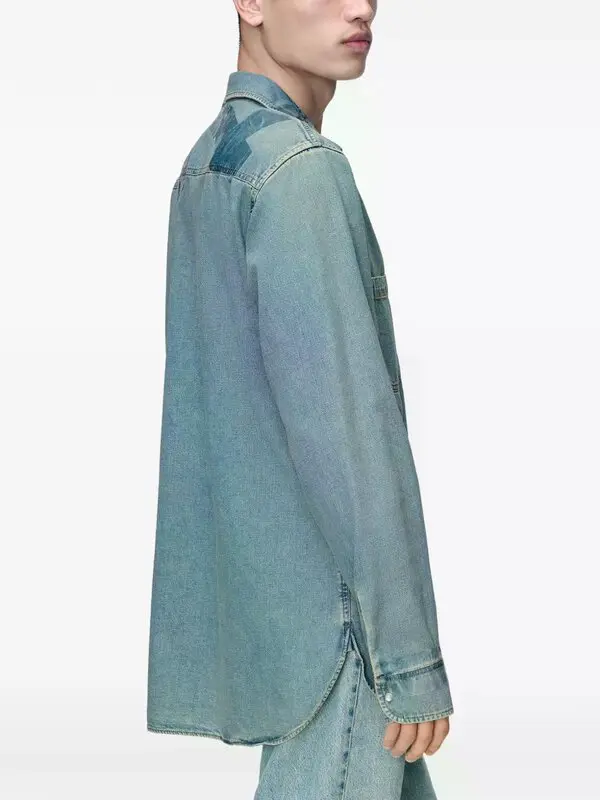 MAISON MARGIELA Long-sleeves Shirt - Blue