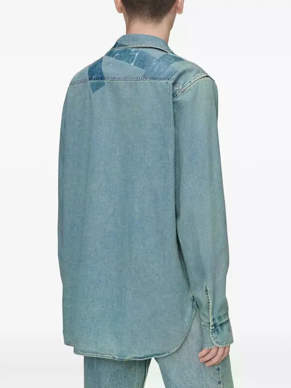 MAISON MARGIELA Long-sleeves Shirt - Blue