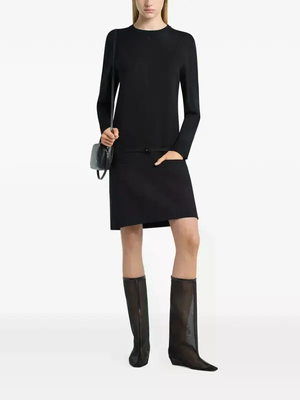 COURREGES Melting Mesh Wedge Boots