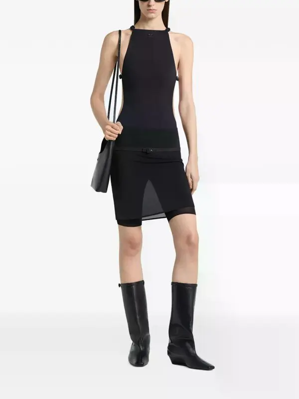 COURREGES Belted Skort - Black