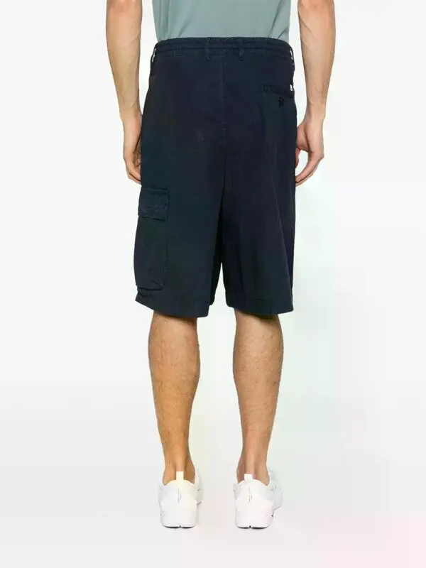 C.P. COMPANY Micro-reps Boxy Lens Cargo Shorts - Blue
