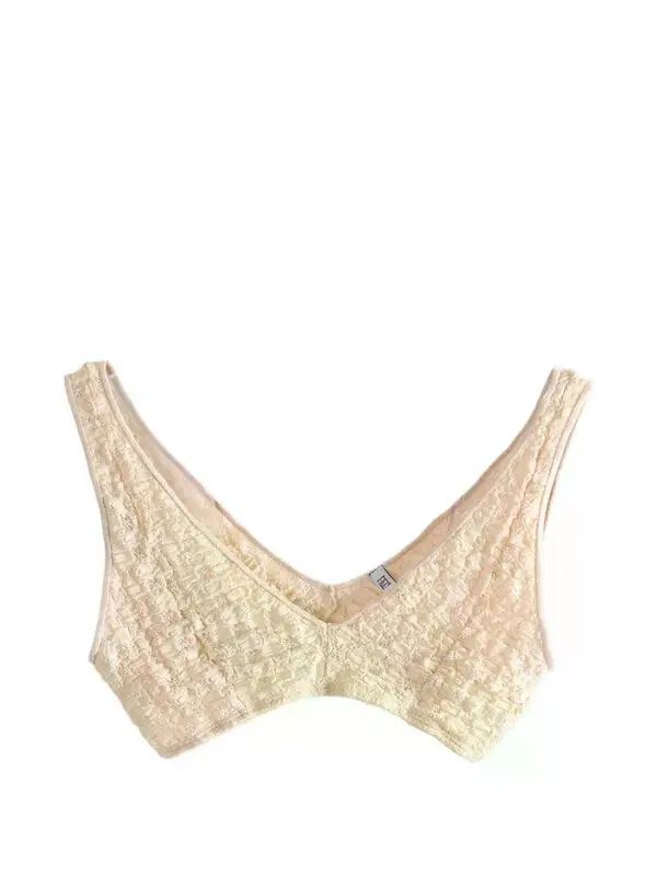 BASERANGE V-neck Textured Top