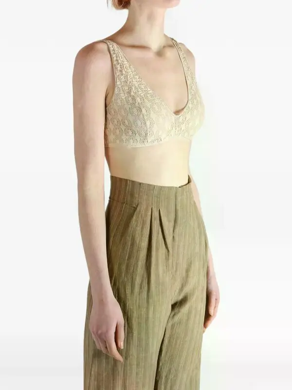 BASERANGE V-neck Textured Top