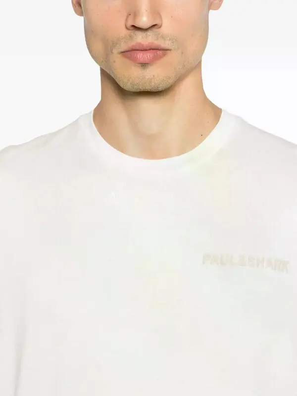 Paul & Shark Logo-lettering T-shirt