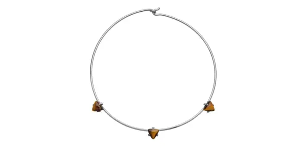 Jennifer Zeuner Jewelry Cora Romy Choker With Tiger's Eye - One-color