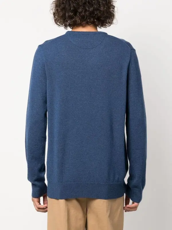 Polo Ralph Lauren Crew Neck Wool Sweater - Blue