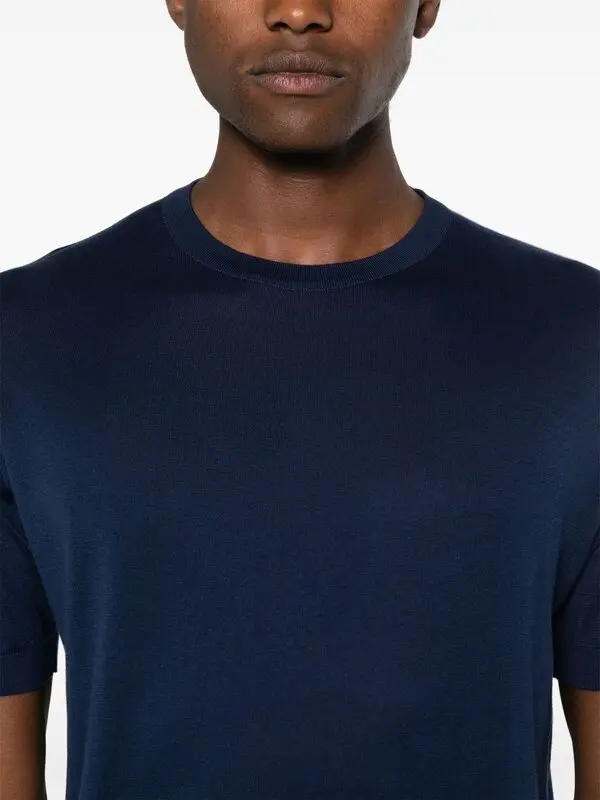 John Smedley Kempton T-shirt - Blue