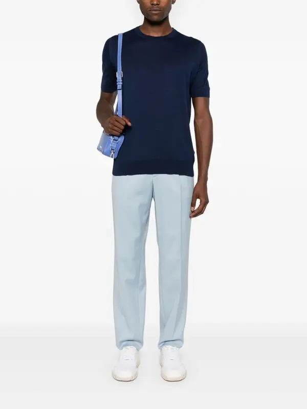 John Smedley Kempton T-shirt - Blue