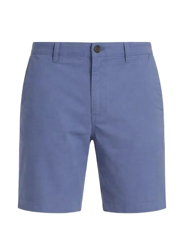 Michael Kors Stretch Cotton Bermuda Shorts - Blue