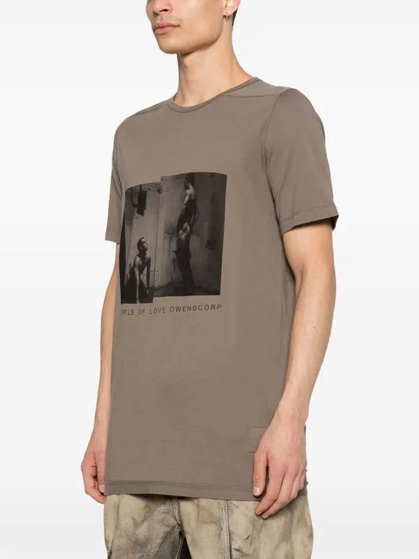 Rick Owens Printed T-shirt - Grey