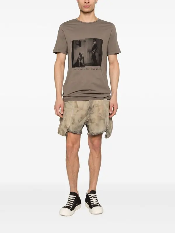 Rick Owens Printed T-shirt - Grey
