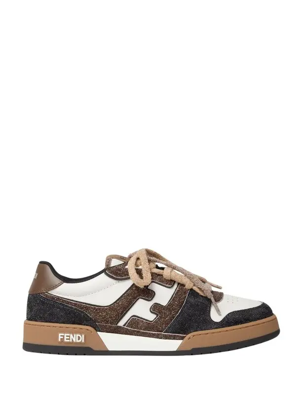 Fendi Lace Up Sneakers - Grey