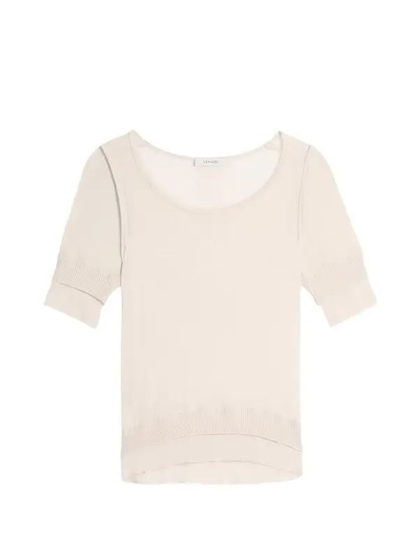 LEMAIRE Silk Blend Top - White