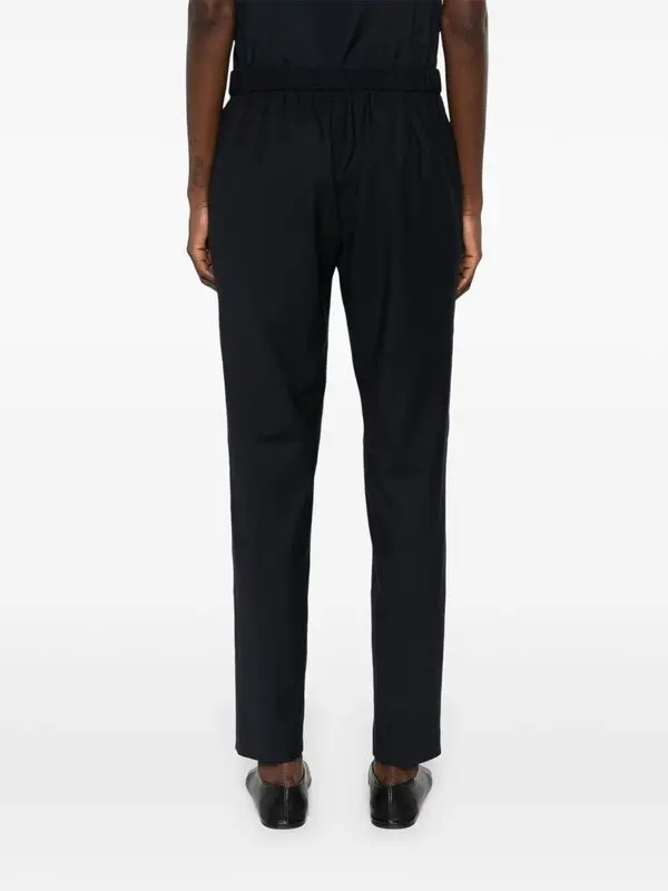 Fabiana Filippi Wool Drawstring Trousers - Blue