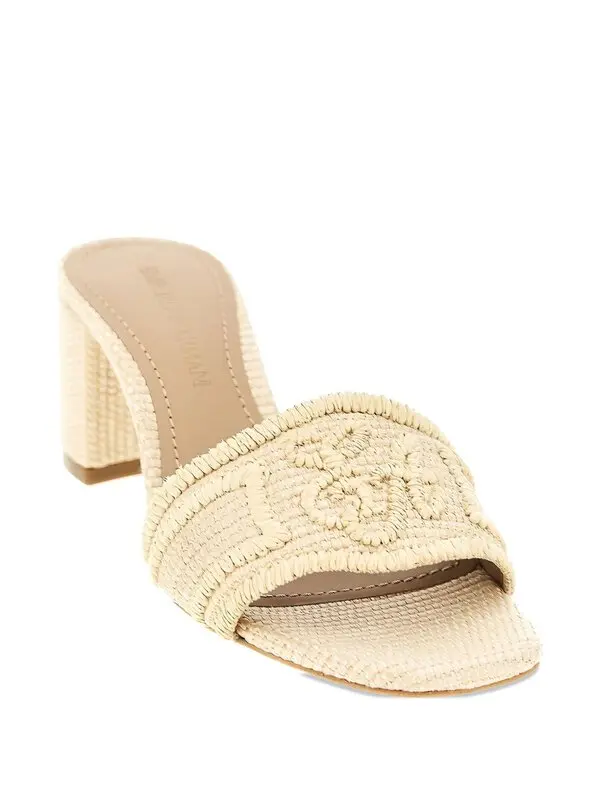 Emporio Armani Rafia Mules