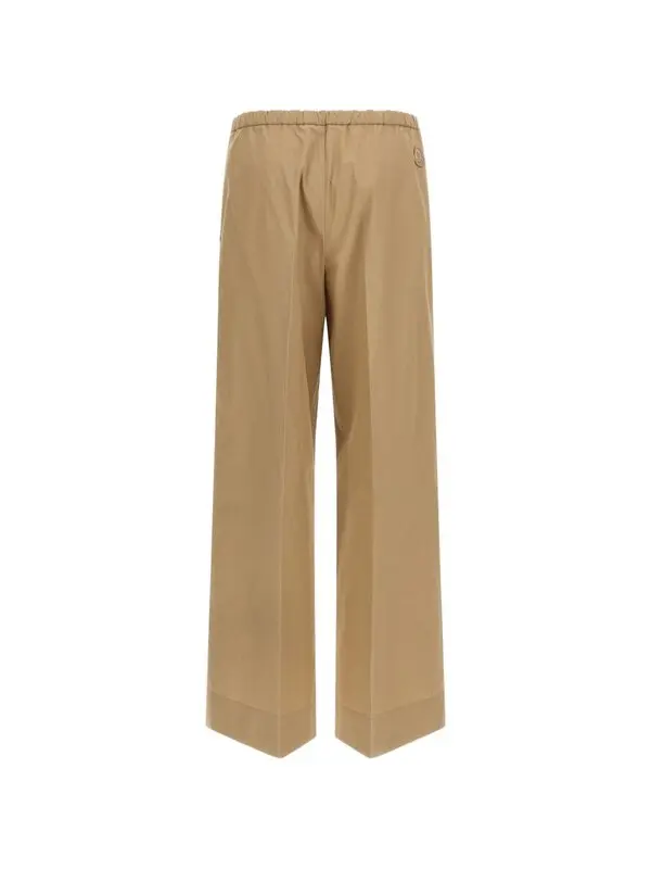 Moncler Cotton Trousers - Beige