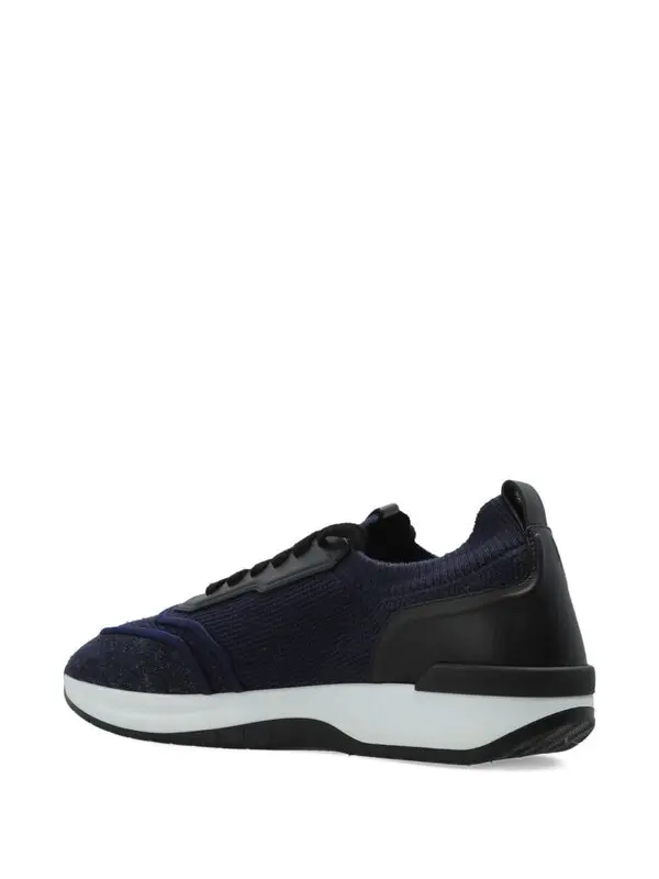 Brioni Cotton And Linen Blend Sneakers