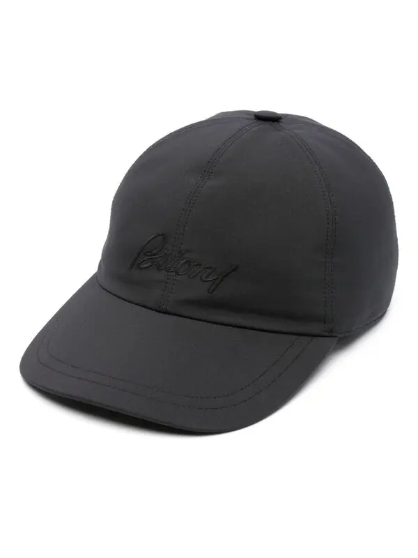 Brioni Logo Baseball Cap - Blue