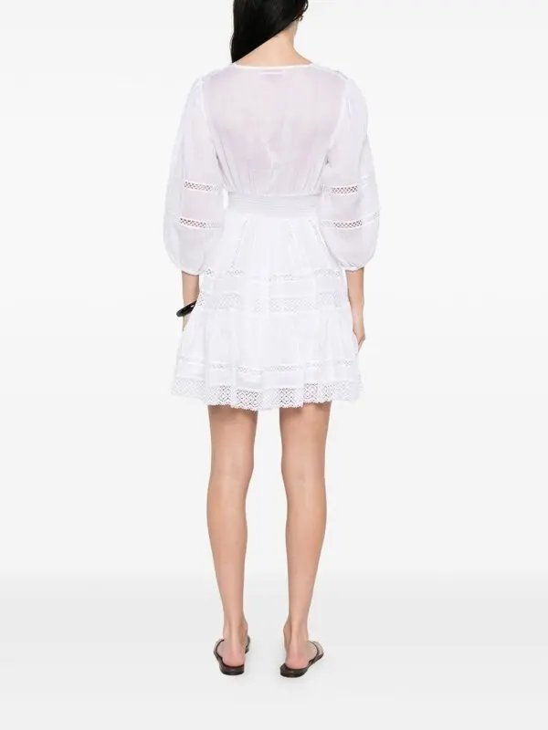 Ermanno Scervino Cotton Short Dress