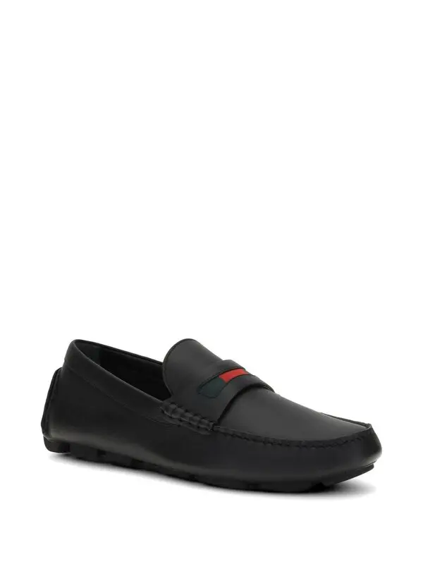 Gucci Leather Loafers - Black