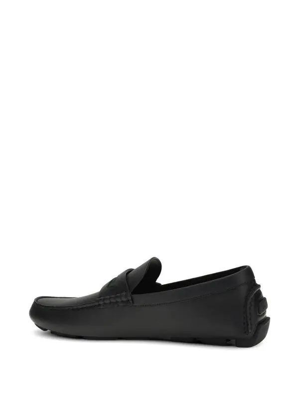 Gucci Leather Loafers - Black