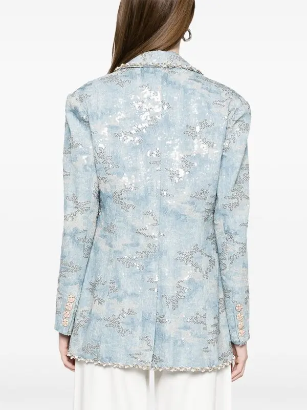 MINIME PARIS Printed Single-breasted Jacket