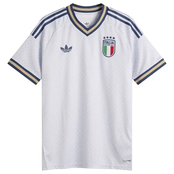 Adidas Italy Away Third Jersey - Aero Blue