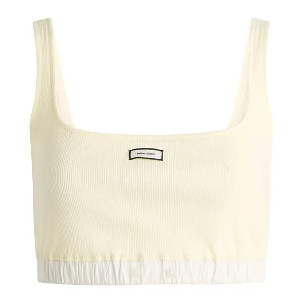 ENTIRE STUDIOS Lounge Bra - Pollen