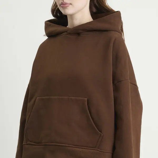 ENTIRE STUDIOS Heavy Organic Cotton Hoodie - Brunette