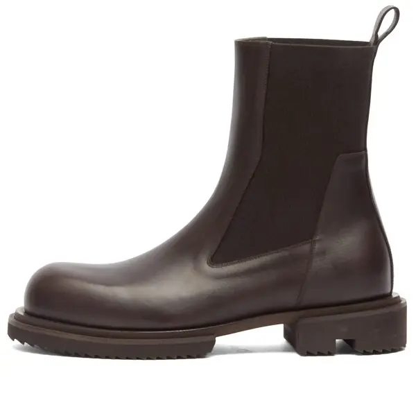 Rick Owens Gabe Beatle Boot - Dark Dust