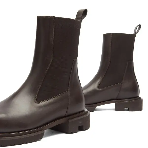 Rick Owens Gabe Beatle Boot - Dark Dust
