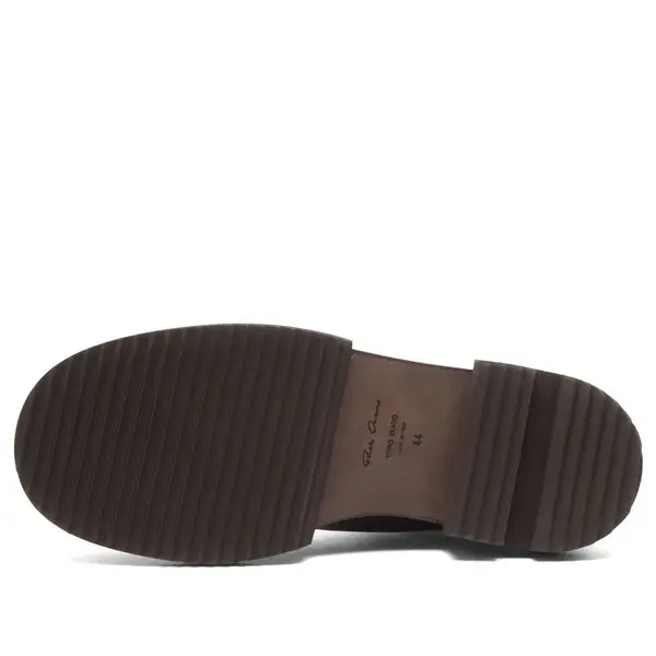 Rick Owens Gabe Beatle Boot - Dark Dust