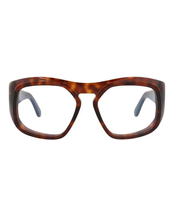 Valentino Garavani Square Frame Acetate Optical Frames - Havana Havana Transparent (vlx/179b/55)
